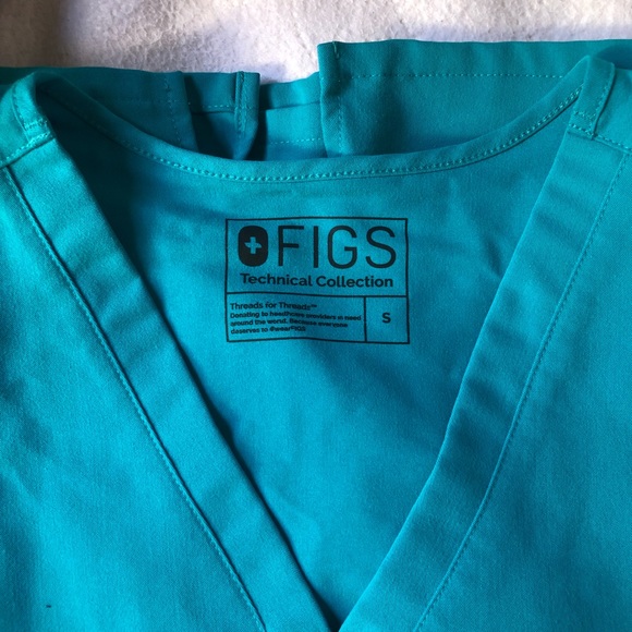 Figs | Tops | Figs Scrub Set Teal | Poshmark